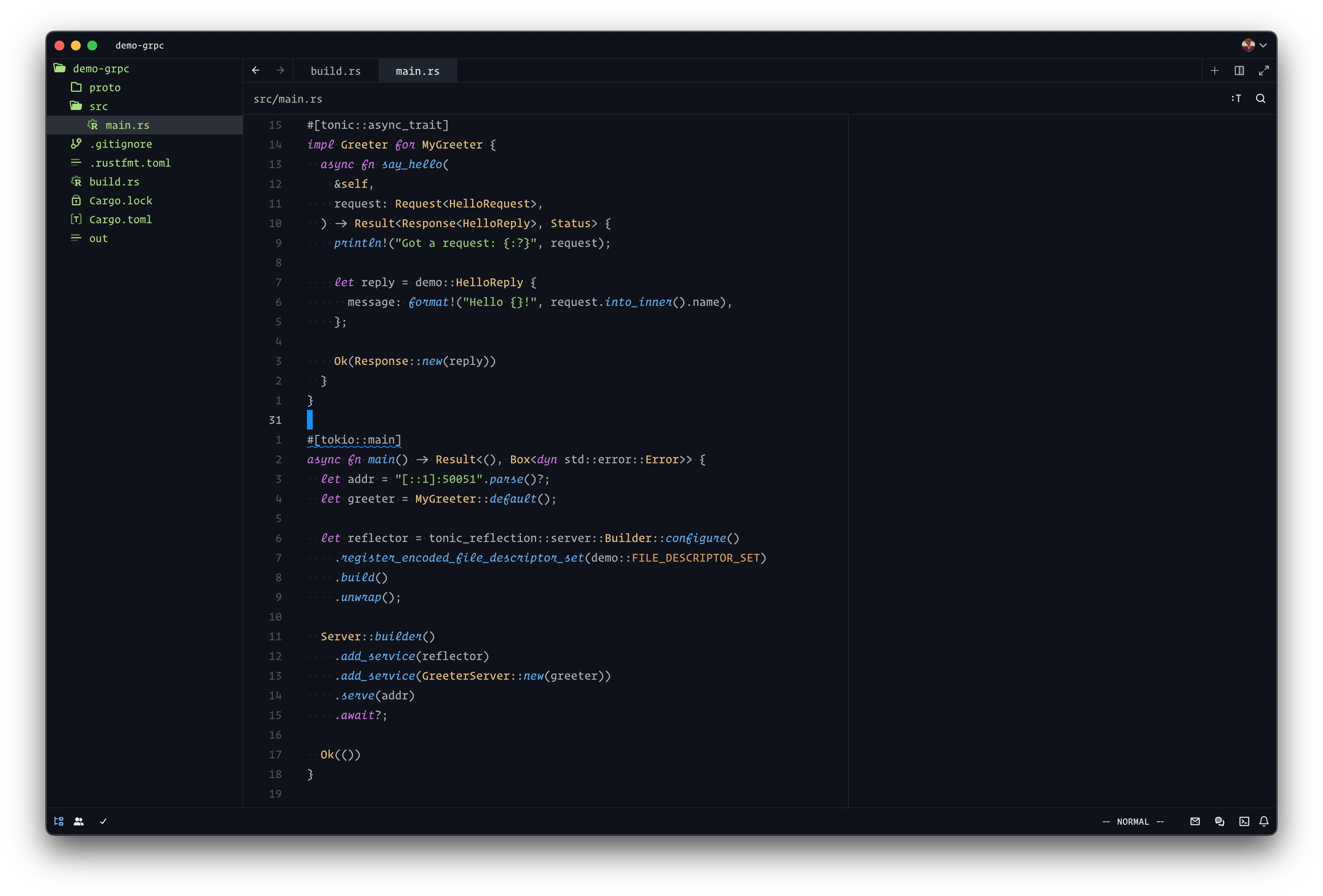 GitHub - timcole/modest-dark: A modest zed theme based on one dark but with brighter colours on ...